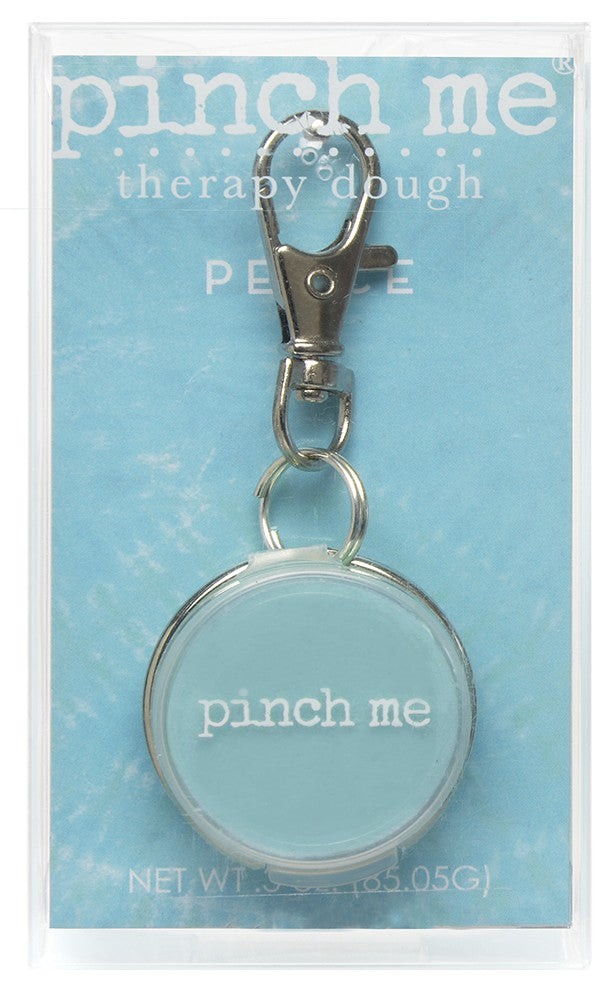 Clip On Locket - Peace – Pinch Me Therapy Dough
